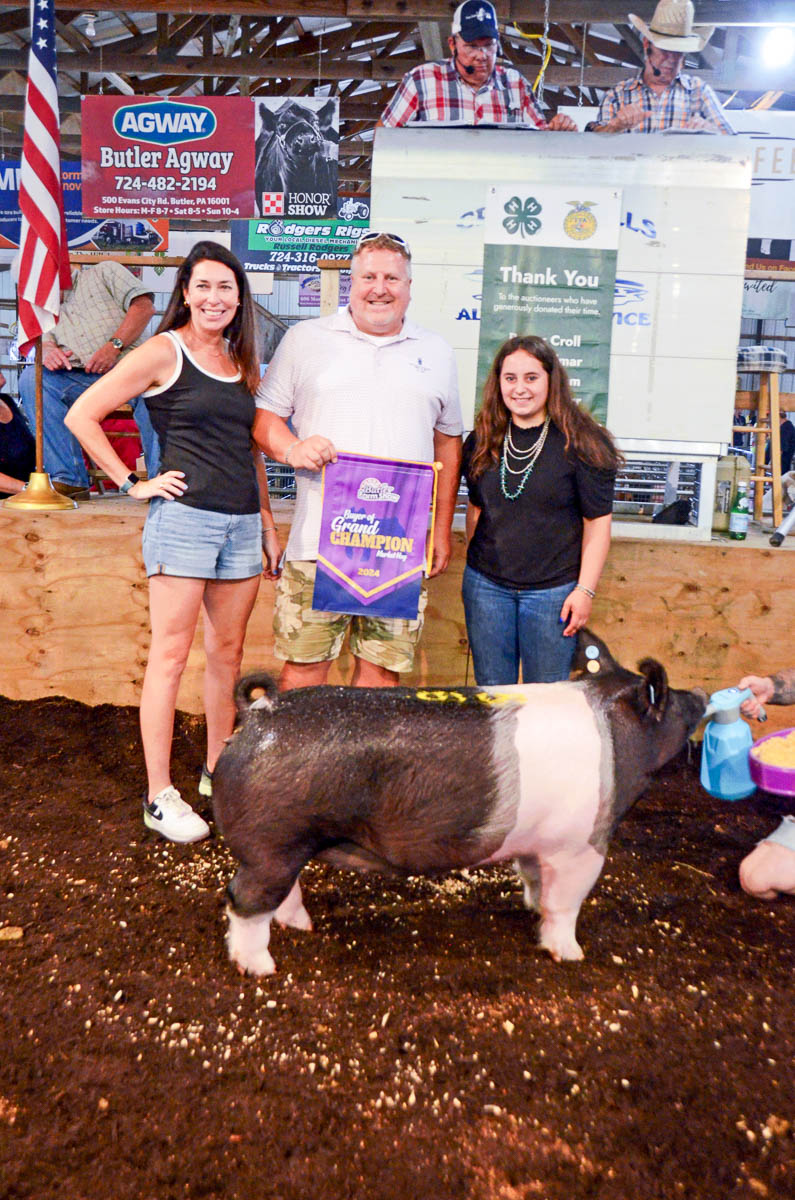 GRAND CHAMPION HOG: MORGAN TEETS - Farm and Dairy