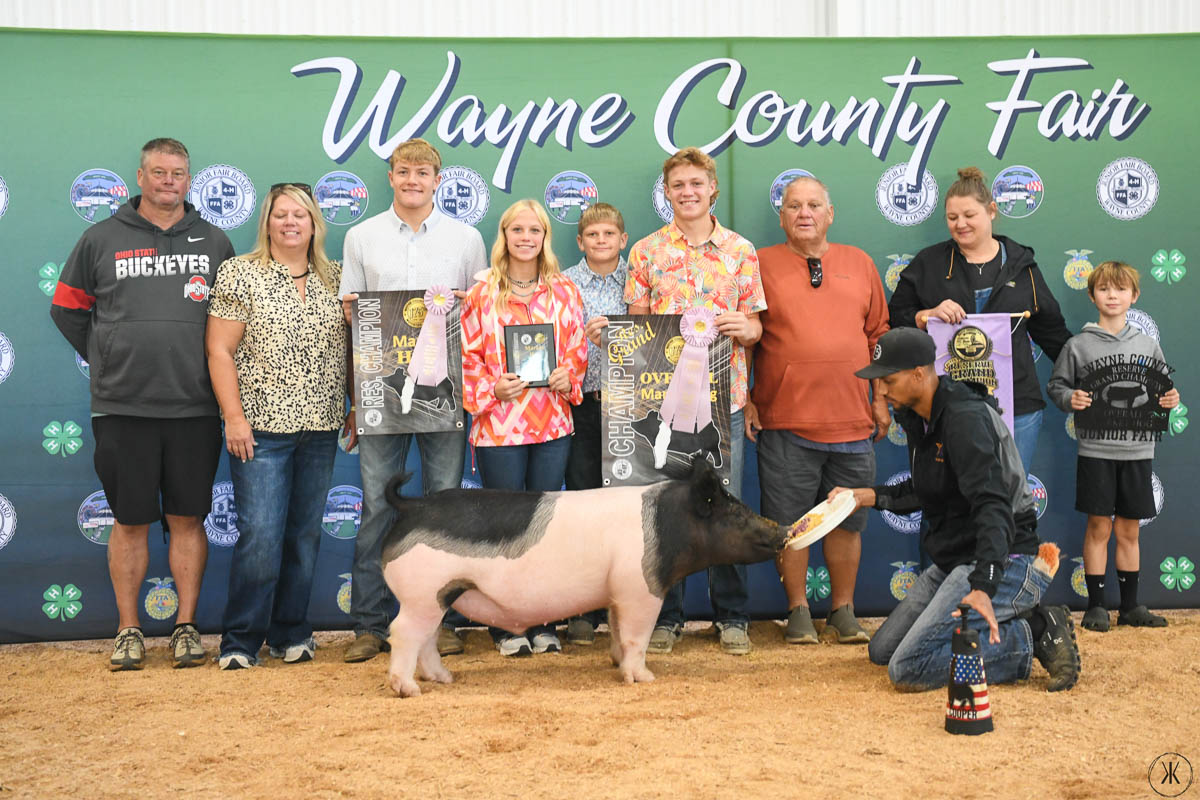 2024 Wayne County Junior Fair Sale results - Farm and Dairy