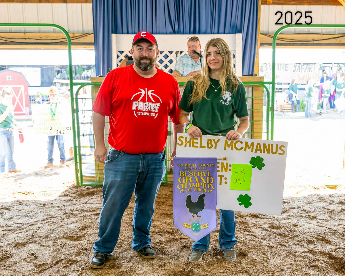 RESERVE CHAMPION MARKET CHICKEN: SHELBY MCMANUS - Farm and Dairy