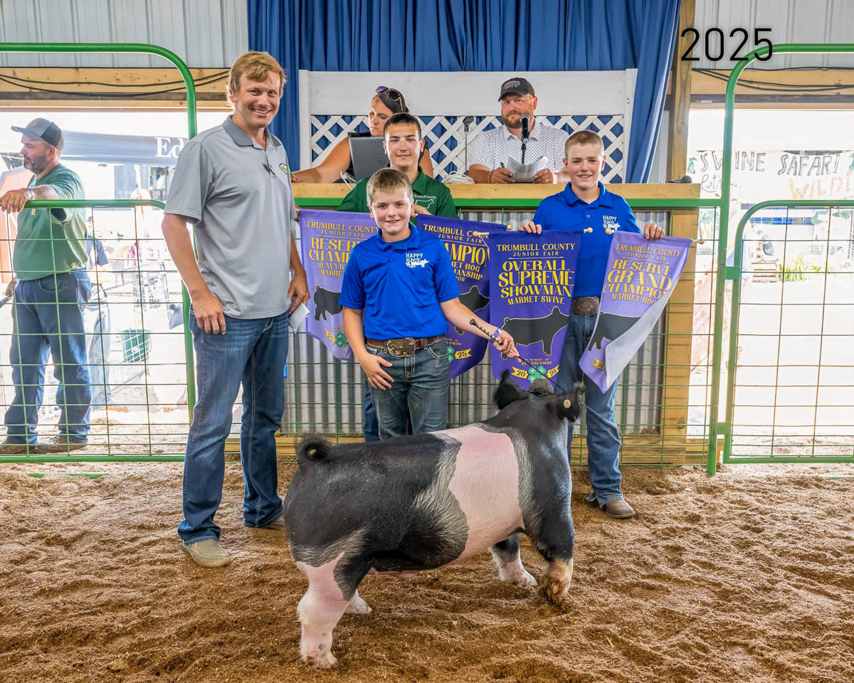 RESERVE CHAMPION MARKET HOG: BLAKE MILLER - Farm and Dairy