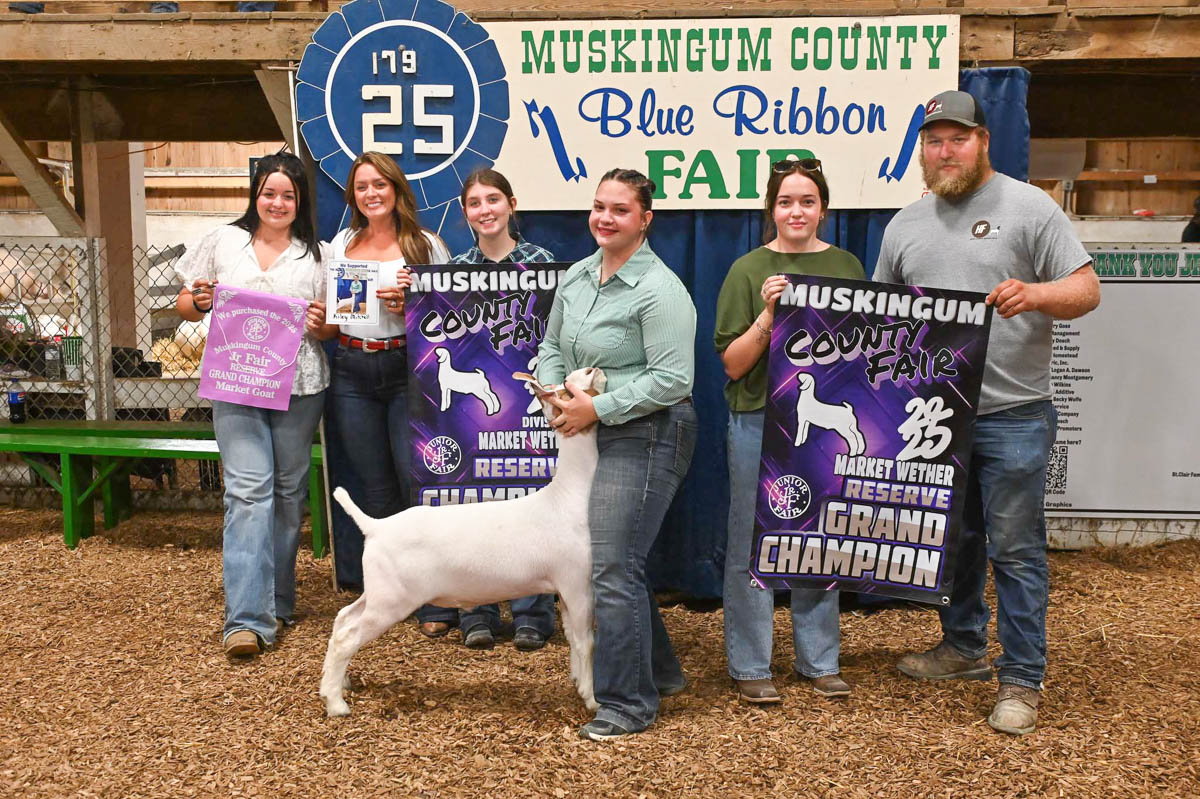2025 Muskingum County Fair Livestock Sales results - Farm and Dairy