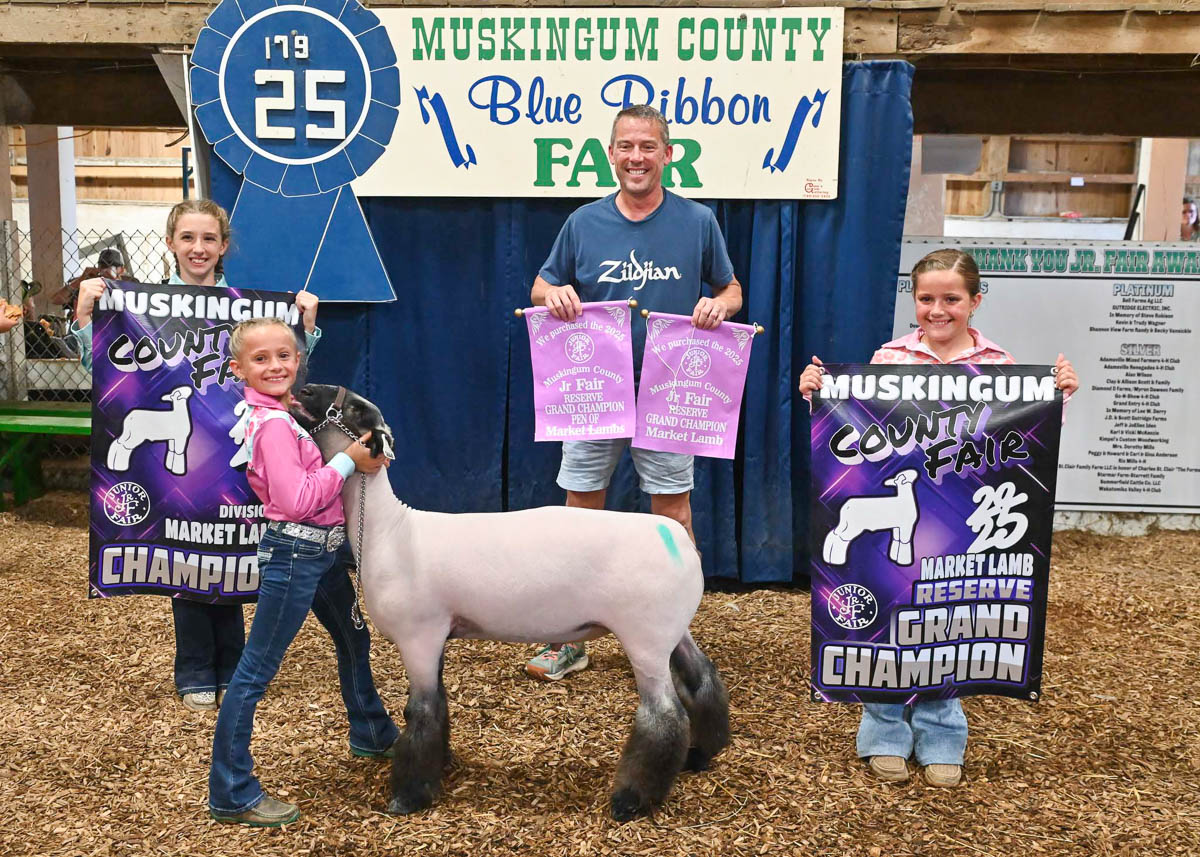 2025 Muskingum County Fair Livestock Sales results - Farm and Dairy