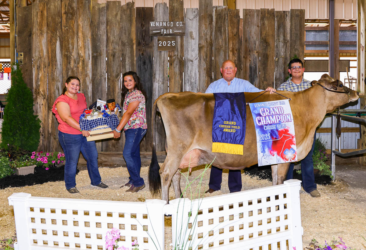 2025 Venango County 4-H Livestock and Cheese Yield Auction results ...