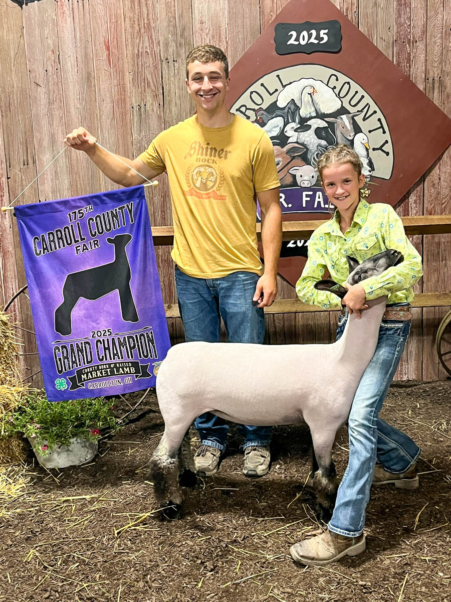 2025 Carroll County Fair Livestock Sale results - Farm and Dairy
