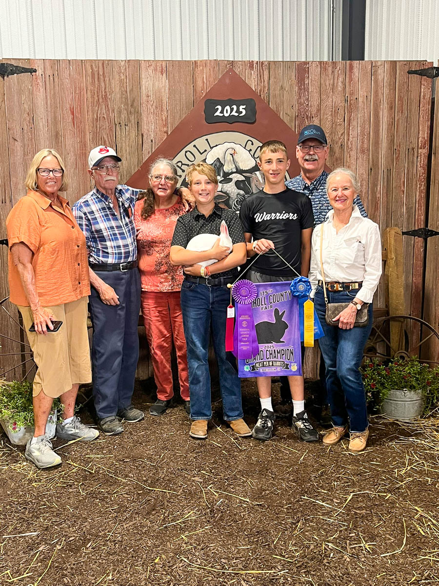 2025 Carroll County Fair Livestock Sale results - Farm and Dairy