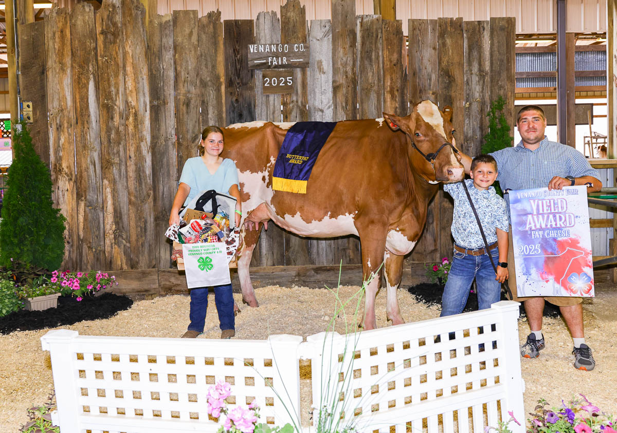 2025 Venango County 4-H Livestock and Cheese Yield Auction results ...