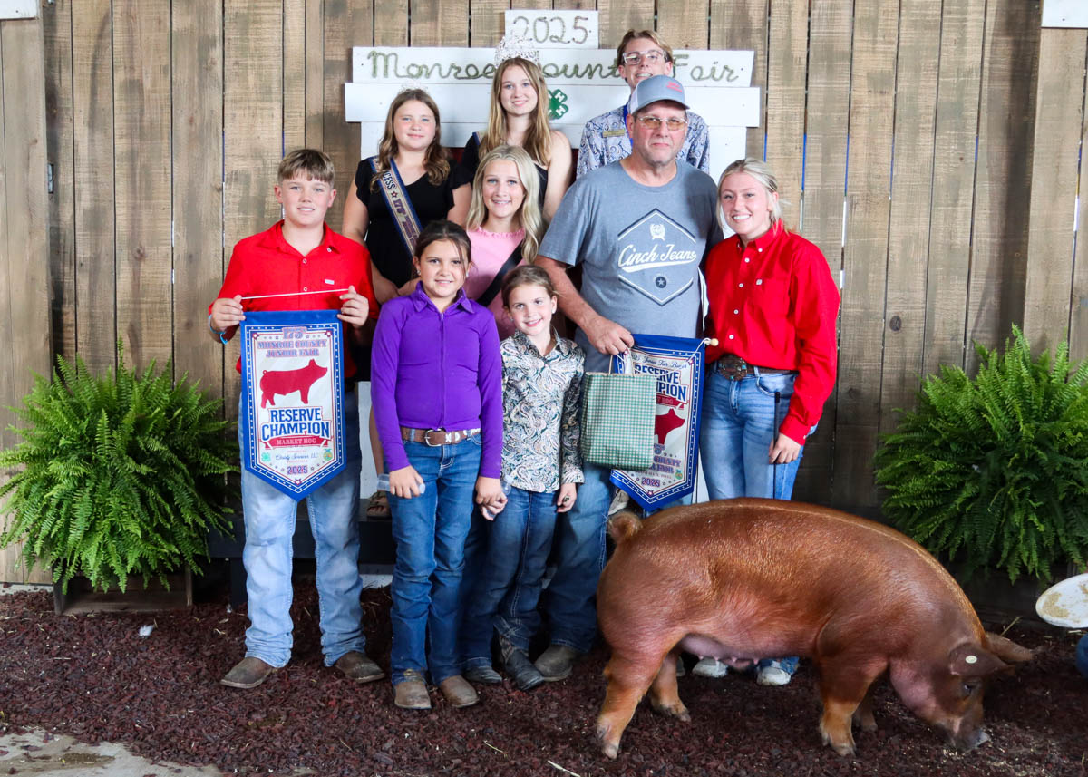 2025 Monroe County Junior Fair Livestock Sale results - Farm and Dairy