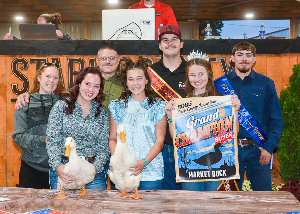 GRAND CHAMPION DUC: SAVANNAH GAINER - Farm and Dairy